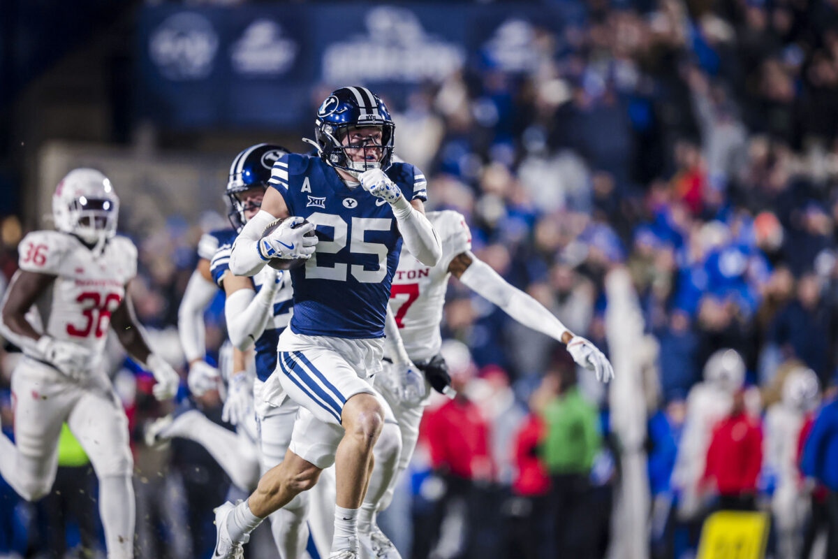 BYU football notes: Alfrey gets special teams redemption with kickoff ...